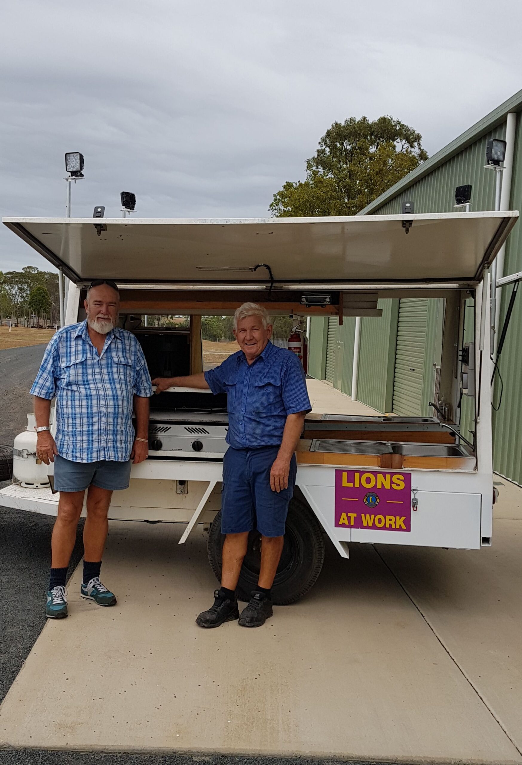 BBQ Kitchen Emergency Trailer - Bundaberg Lions Club